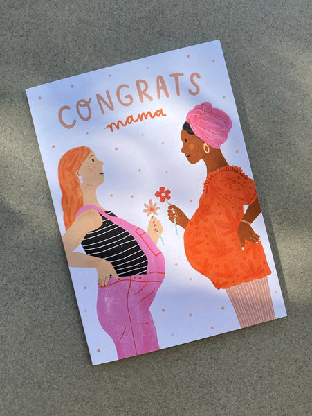 Congrats Mama Card
